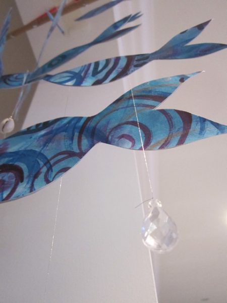 how to make a fish mobile for feng shui purposes - Tara Leaver