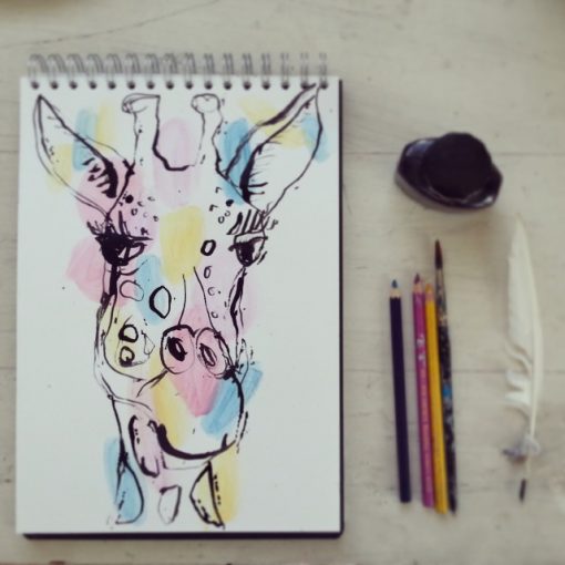 31 days of playful drawing :: week three - Tara Leaver