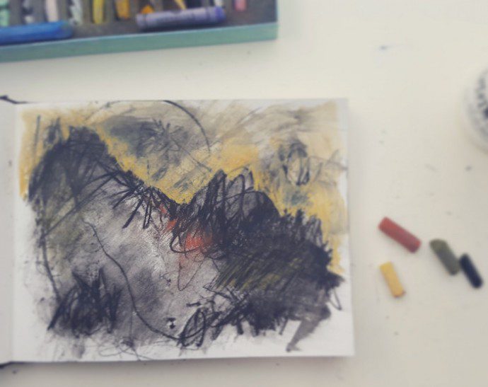 feelings into art : a creative experiment - Tara Leaver