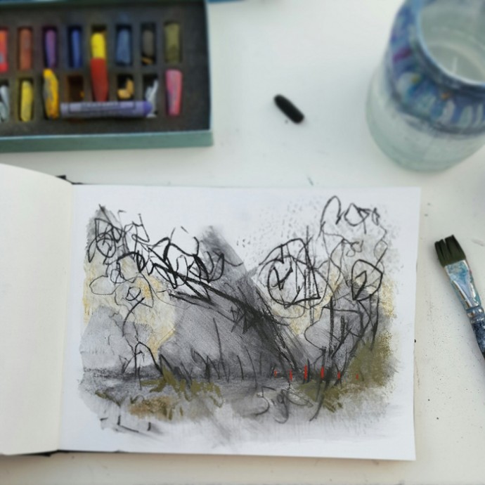 feelings into art : a creative experiment - Tara Leaver