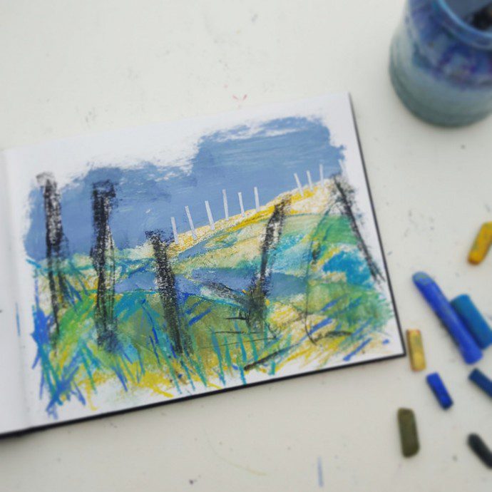 feelings into art : a creative experiment - Tara Leaver
