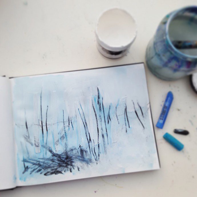 feelings into art : a creative experiment - Tara Leaver