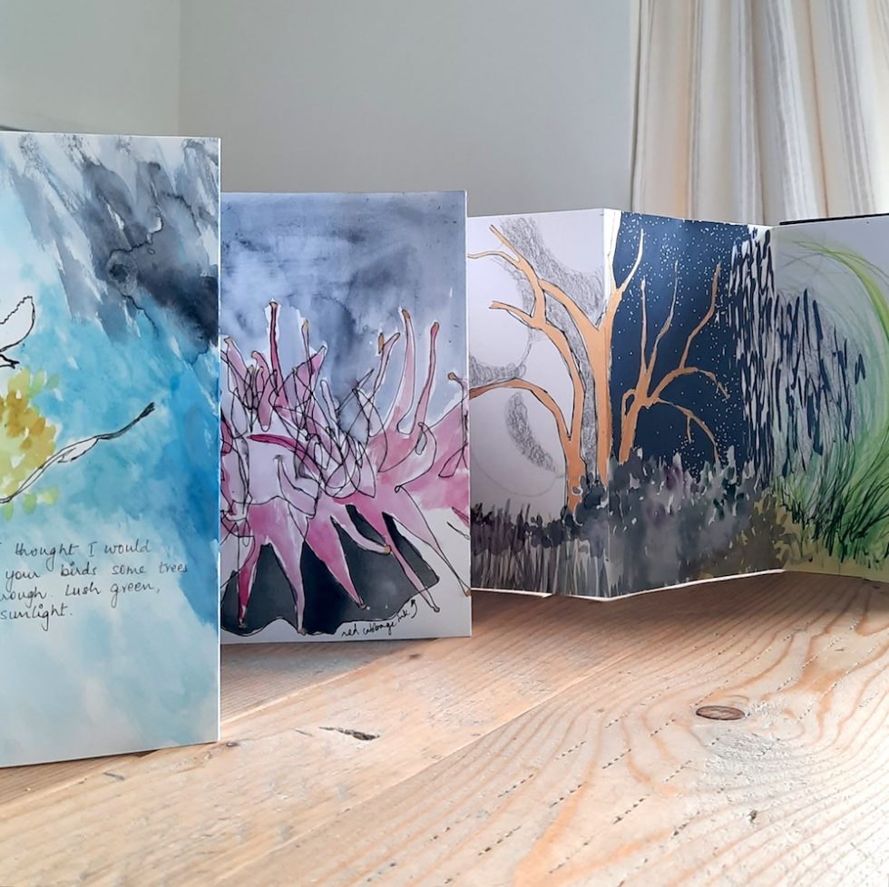 An inside look at the collaborative sketchbook project - Tara Leaver